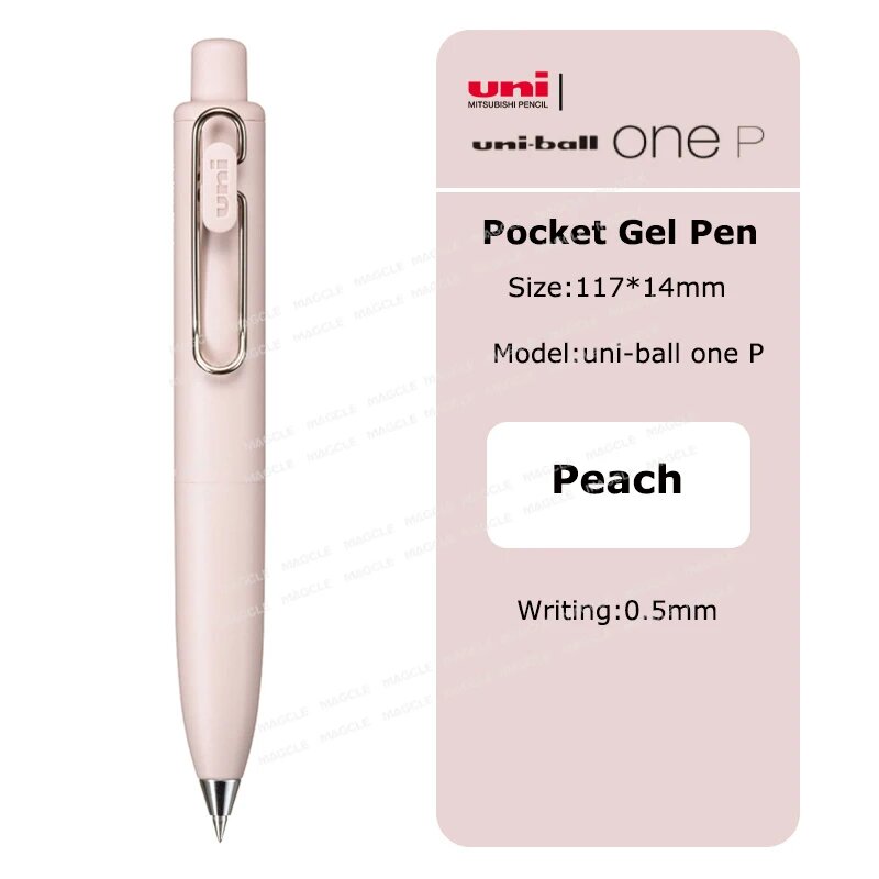 Uni-ball one P гелевая ручка Pocket Gel Pen, Розовый, 0.5mm