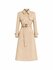 Пальто Elie Saab Belted pleated coat, размер 46, разноцветный