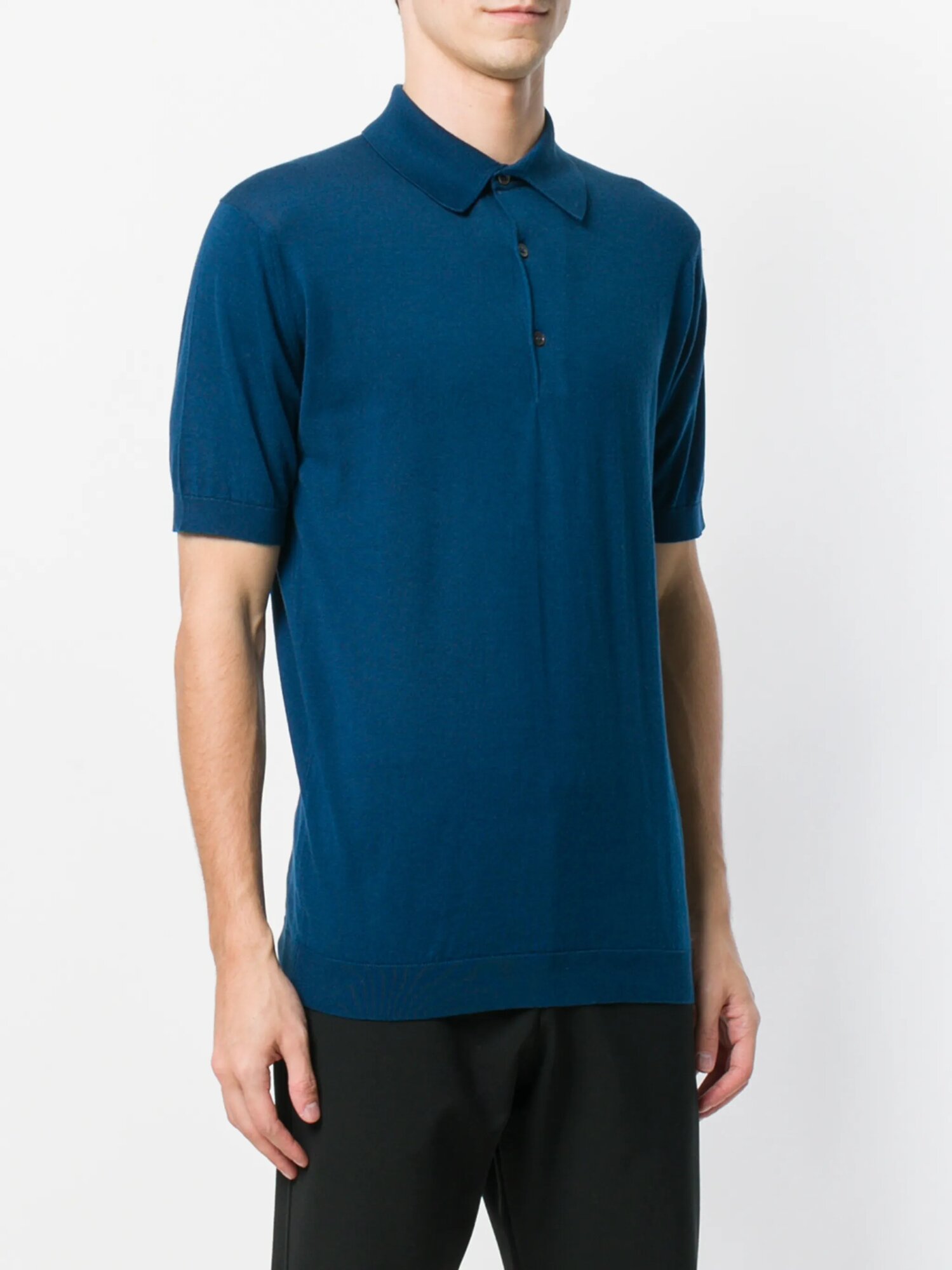 Топ John Smedley 'Adrian', размер 50, blue — фото 1