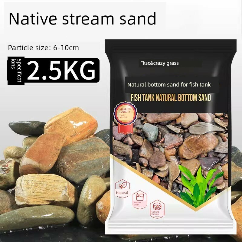 Гравий для дна аквариума, натуральный речной гравий, вулканический камень, декор для аквариума с черепахами,