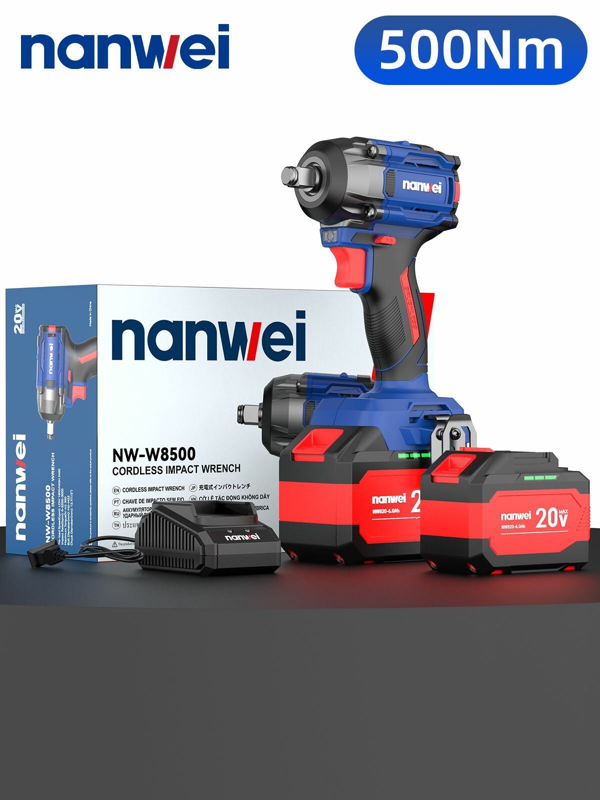 Подключаемый модуль NANWEI Snapdragon-W MT-20V-500N. m бесщеточный электрический ключ