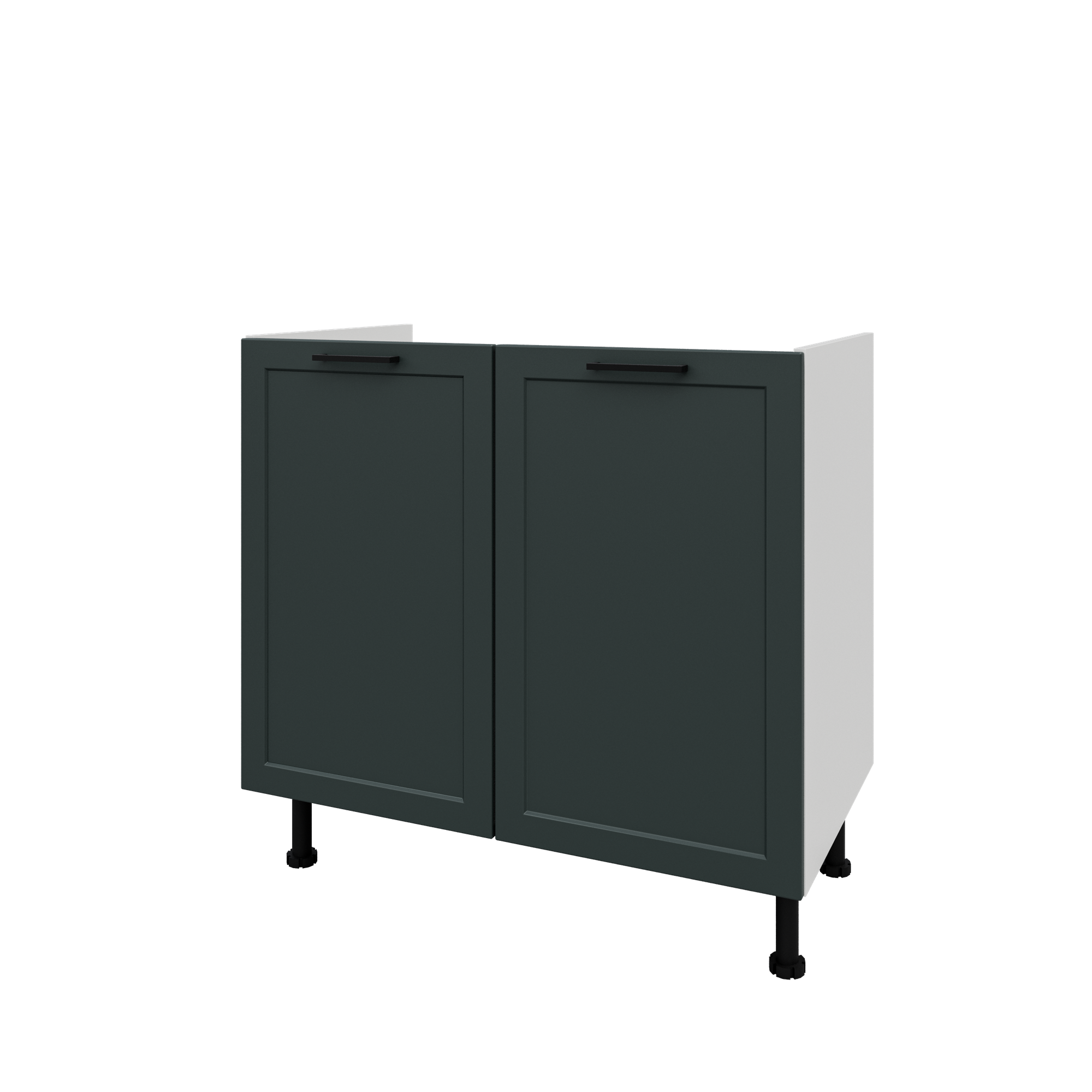 Кухня "Квадро" Неаполь Стол СМ-90, ЛДСП/МДФ, современный стиль (1уп) — фото 1