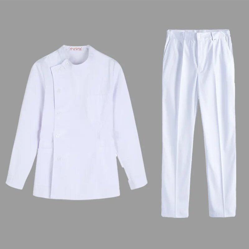 Белая медицинская униформа, Color: Белый, style 04