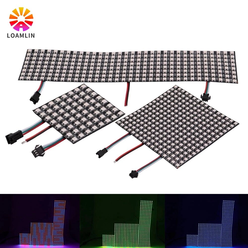 Светодиодная панель LOAMLIN 16x16 RGB 256 пикселей