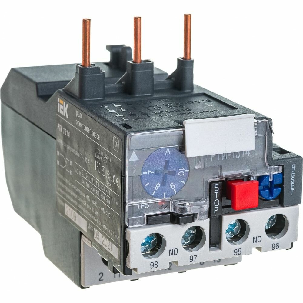 IEK Реле тепл. РТИ 1314 7-10А ИЭК DRT10-0007-0010