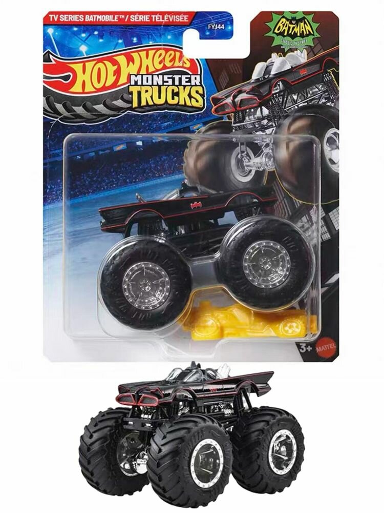 Машинка Mattel Hot Wheels Monster Trucks (Монстр трак)2026 FYJ44 TV Series Batmobile
