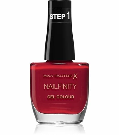 Лак для ногтей Max Factor Nailfinity Gel Colour, оттенок 310 Red Carpet Ready, 12 мл