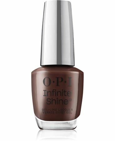 Лак для ногтей OPI Infinite Shine Silk, Not Afraid of the Dark, черный, 15 мл