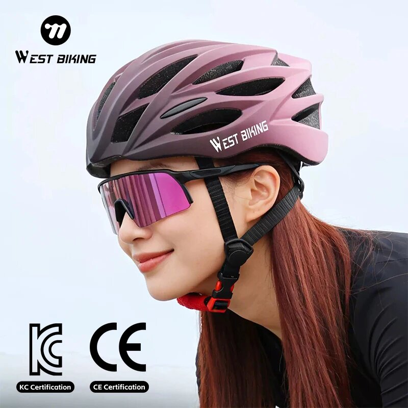 WEST BIKING Велошлем Gradient Gray — фото 1