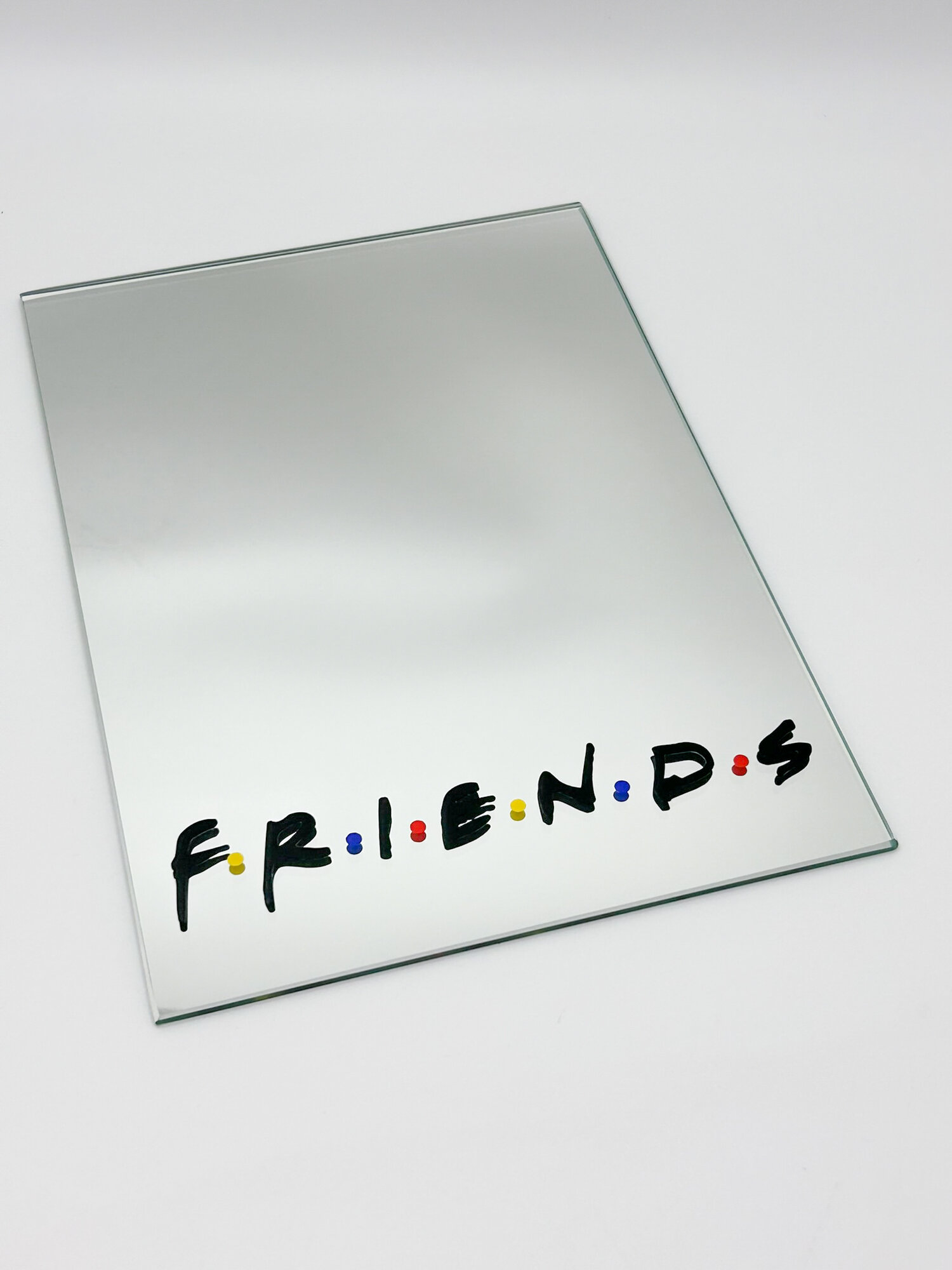 Зеркало интерьерное, дизайн заставка сериала друзья/FRIENDS, формат A4, размер 21×30 см, бренд Zrcatko