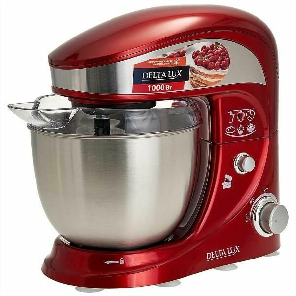 Миксер планетарный Delta Lux DL-5070Р Red