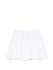 Юбка N° 21 Pleated raw-edge mini skirt, размер 40, white