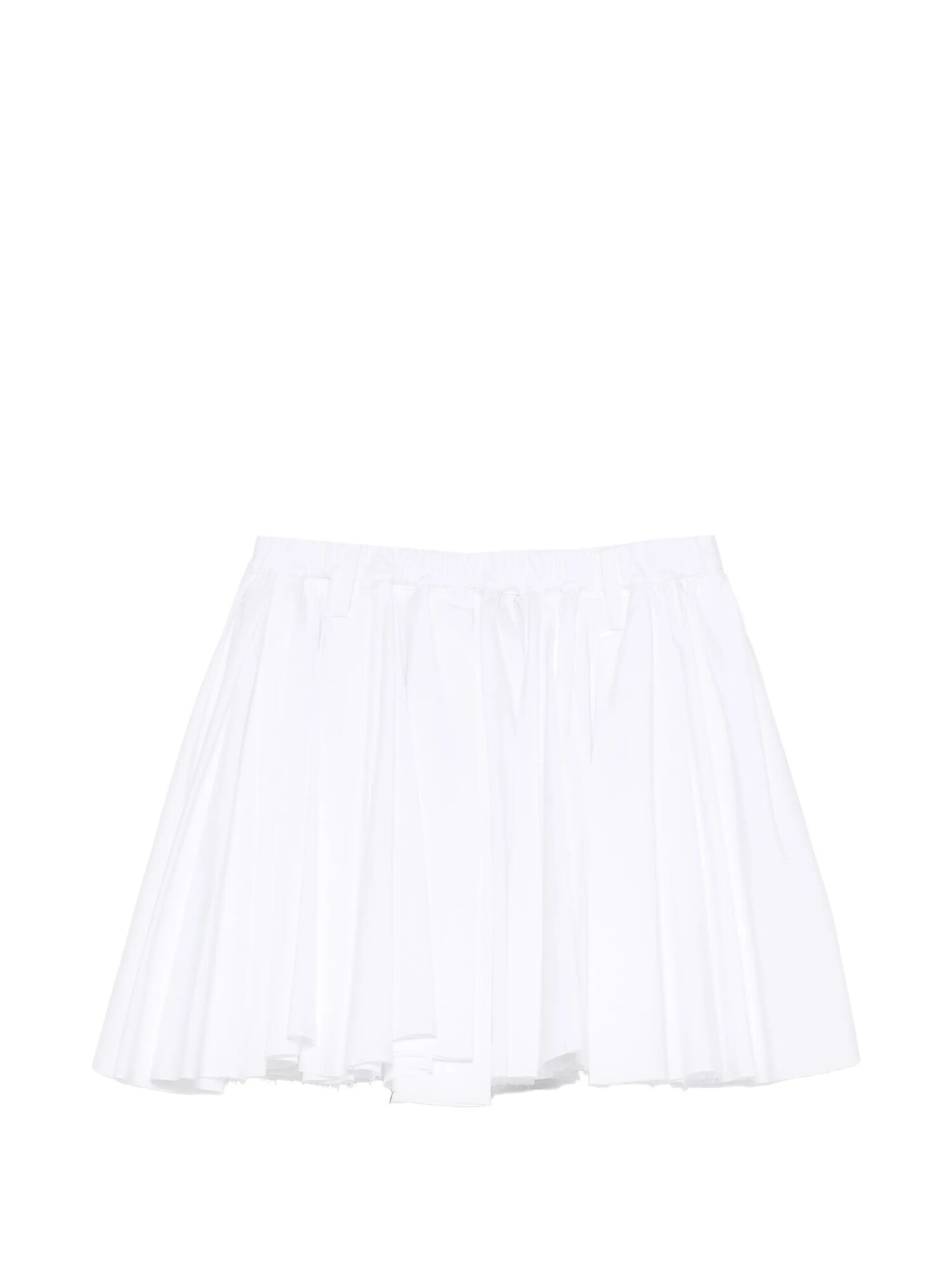 Юбка Pleated raw-edge mini skirt