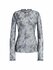 Блуза Embroidered sequin-embellished lace blouse