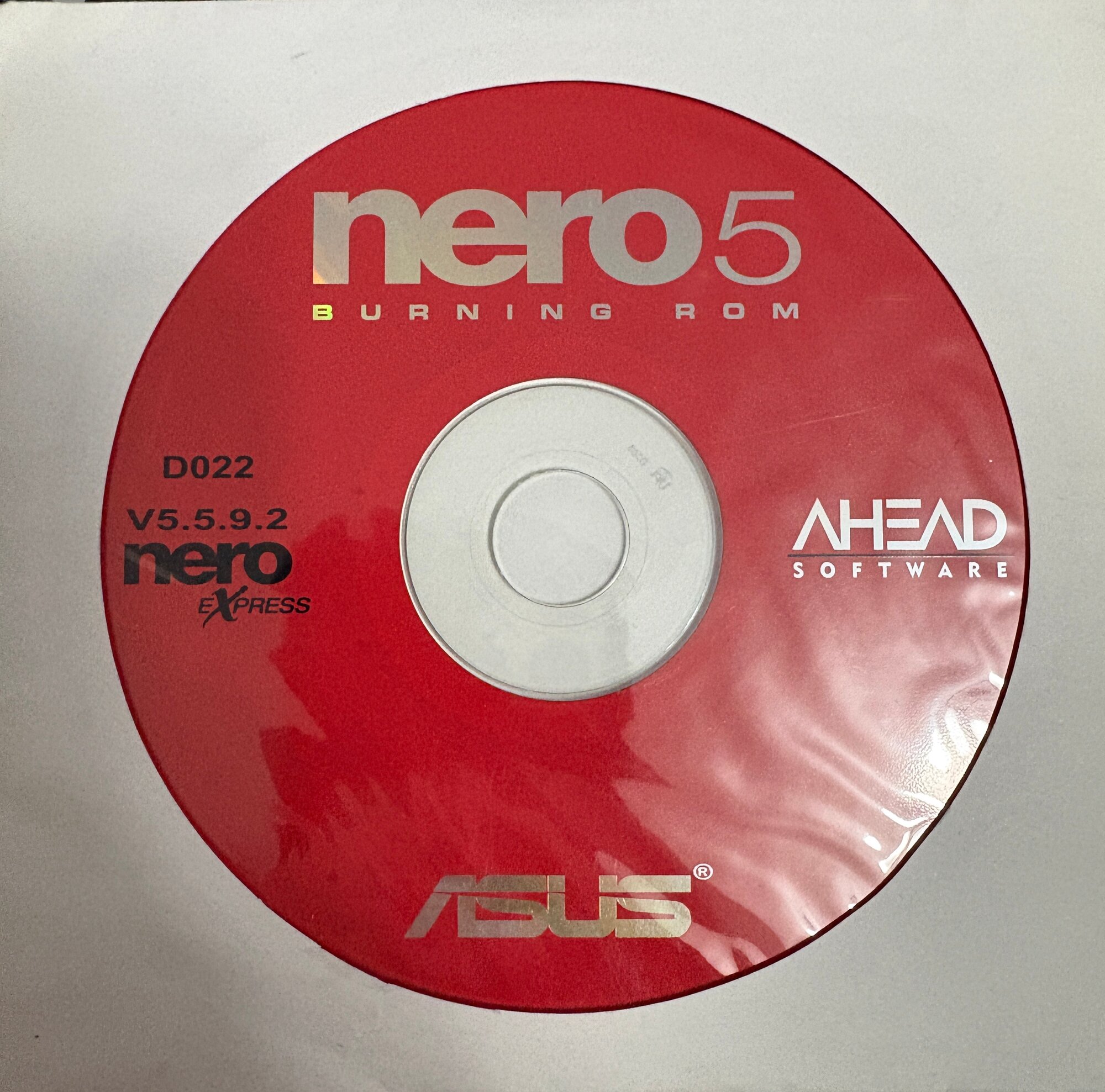 Программа для компьютера: Nero 5 Burning Rom для записи дисков (CD) Оригинал