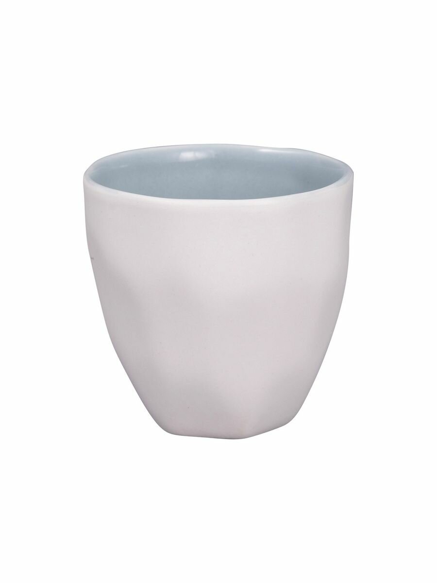 Стакан Greengate Elements dusty blue, фарфор, 125 мл.