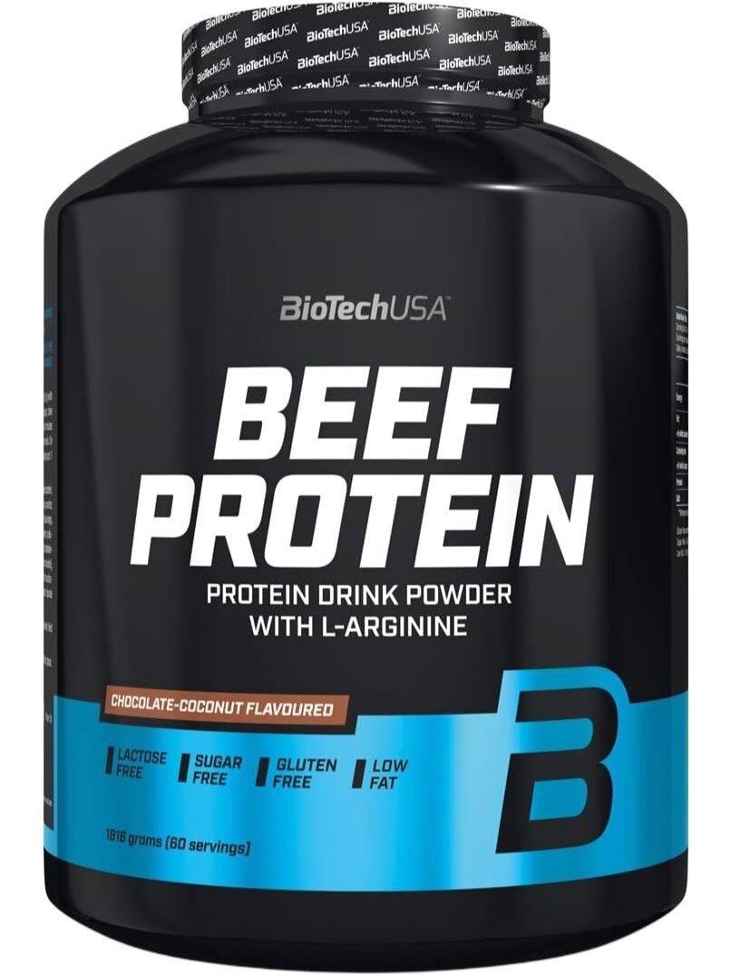 Говяжий протеин BioTechUSA Beef Protein 1816 г, Шоколад - кокос