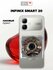 Силиконовый чехол на Infinix Smart 20 / Инфиникс Смарт 20 с принтом Диск с дерев...