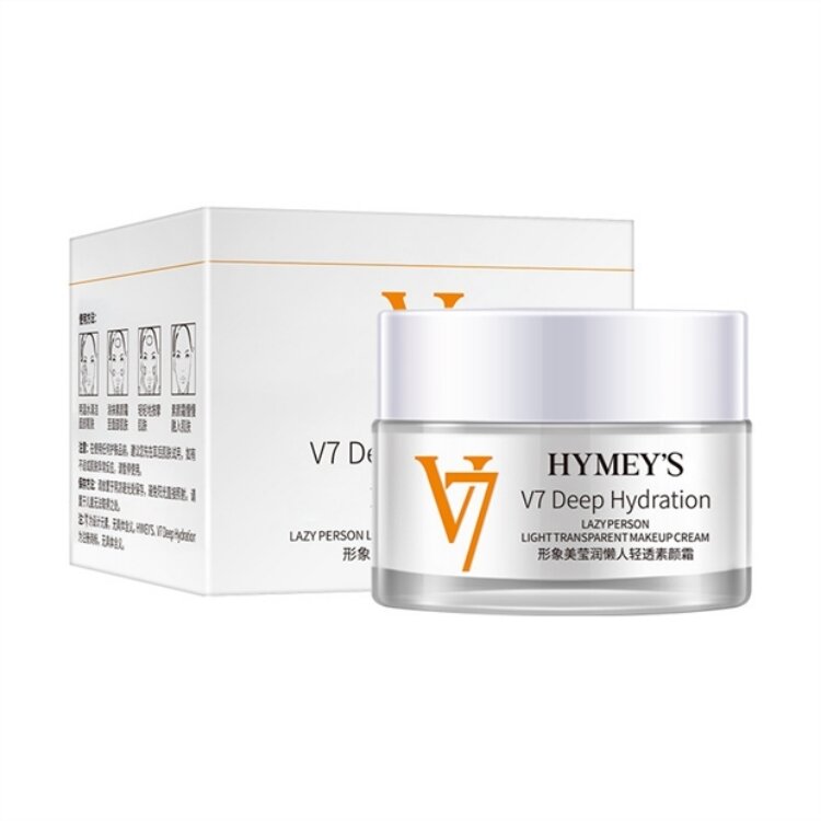 Крем HYMEY'S V7 Deep Hydration Light Transparent Makeup Cream, 50g