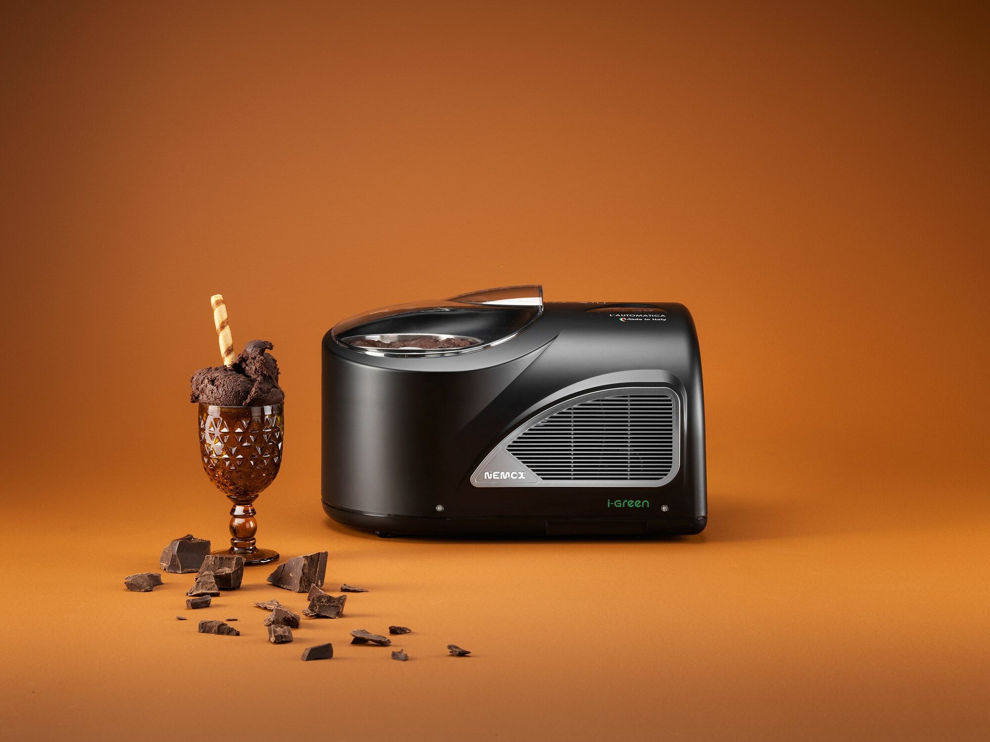 Мороженица GELATO NXT1 L'AUTOMATICA BLACK I-green