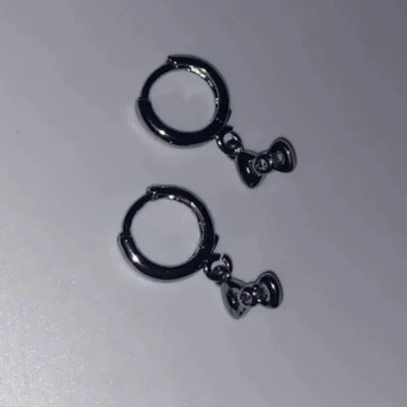 Серьги Sanrio Hello Kitty для женщин и девушек, модные и милые, в стиле Y2K, идеально подходят для свадебных торжеств, в качестве ювелирных украшений и