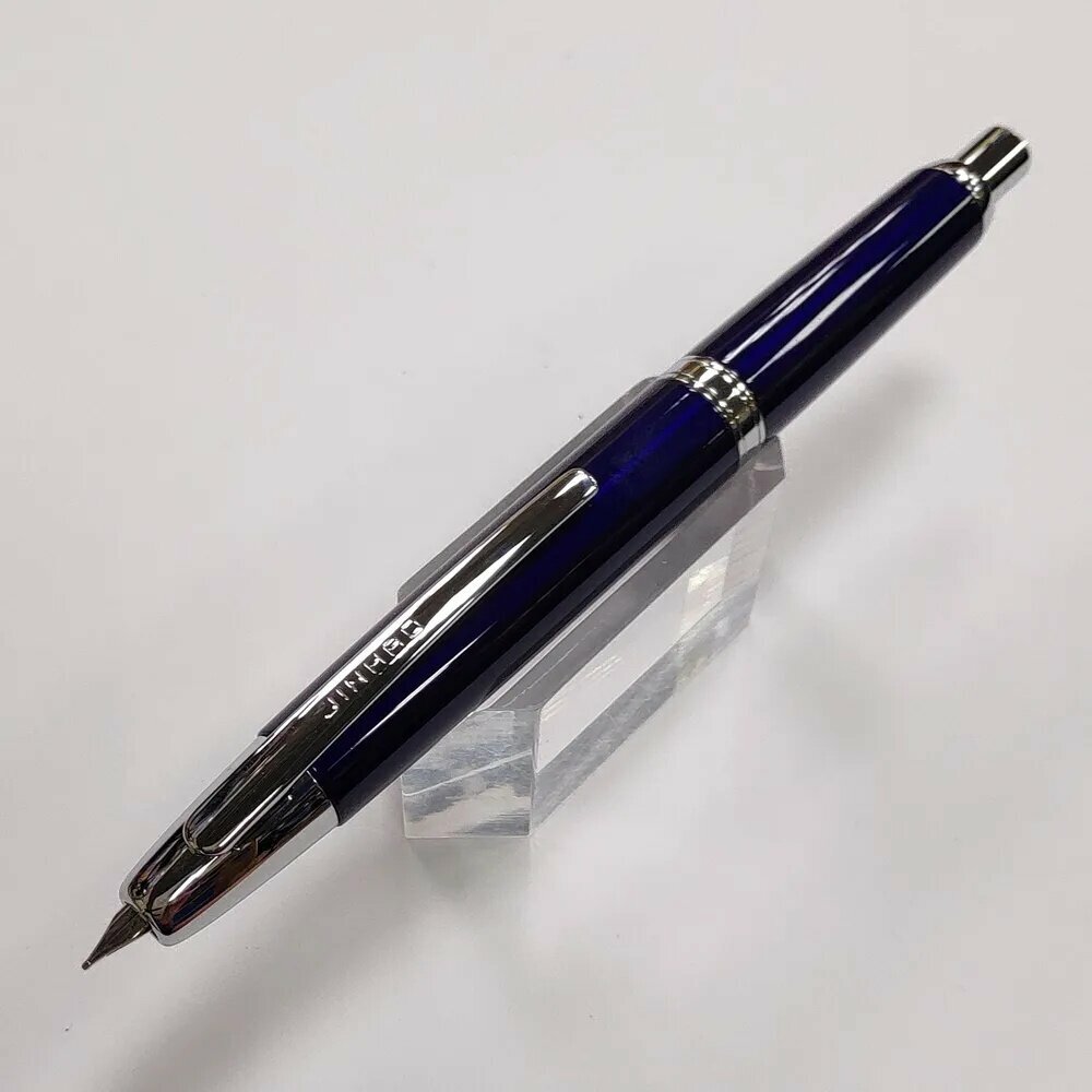 Jinhao Ручка Перьевая, цвет: Синий, Черный, 1 шт.