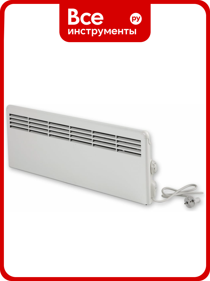 Конвектор Ensto FinnHeat MINI, механический термостат, вилка, 750Вт EPHBMM07PR, 750 Вт, обогрева помещений