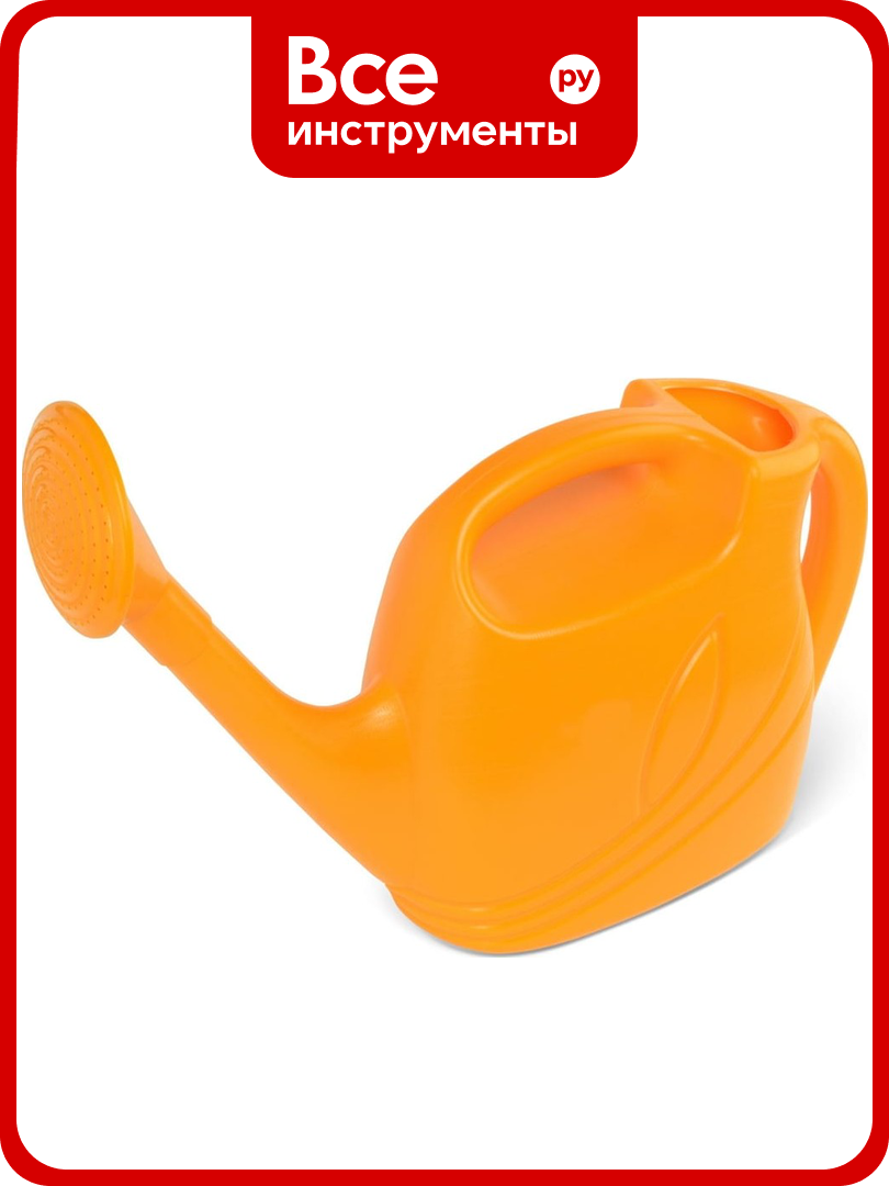 Садовая лейка Martika Просперо из прочного полиэтилена со съемным распылителем для удобного полива садовых растений