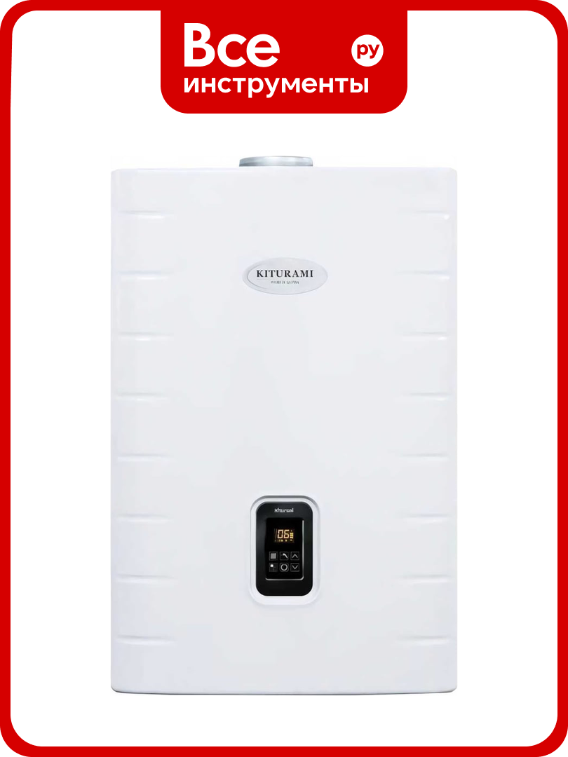 Настенный газовый двухконтурный котел KITURAMI World Alpha S-15 A21E220264 для организации автономного
