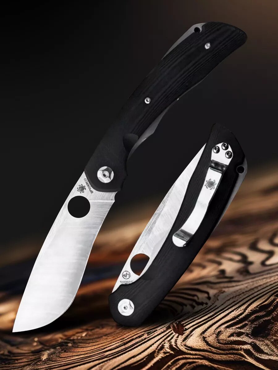 Складной нож Spyderco "Subvert", туристический, G10, из стали 8Cr13MoV