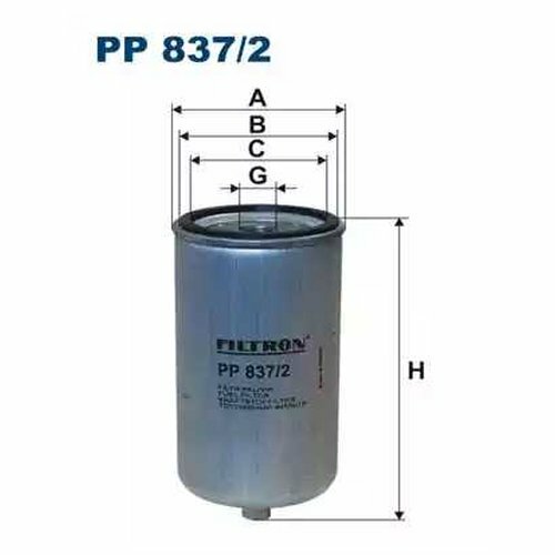 Фильтр топливный Filtron pp8372