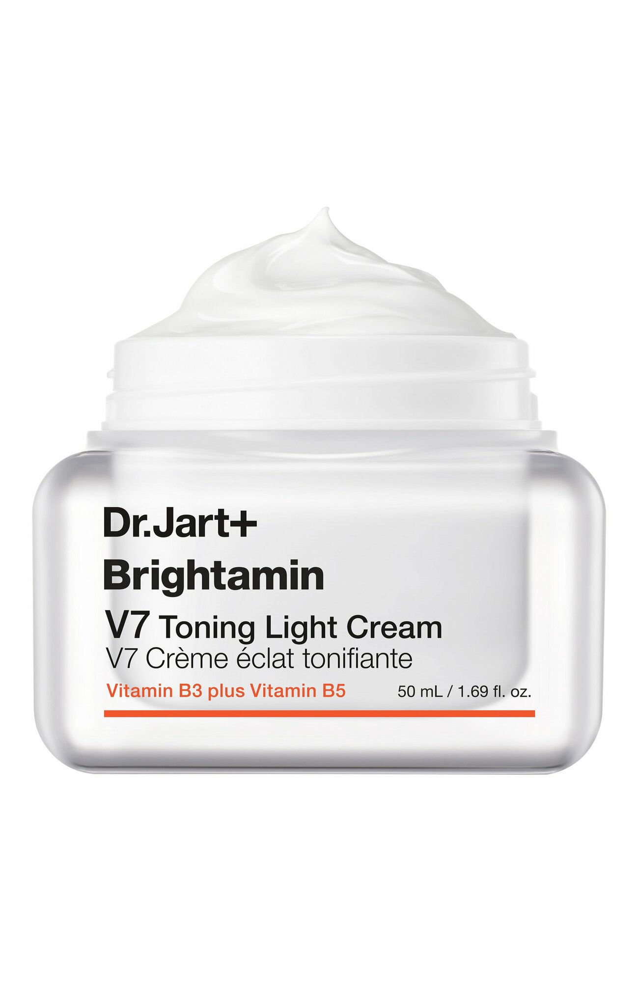 Крем c ниацинамидом и пантенолом для выравнивания тона Brightamin Toning Light Cream (50ml) Dr. Jart+
