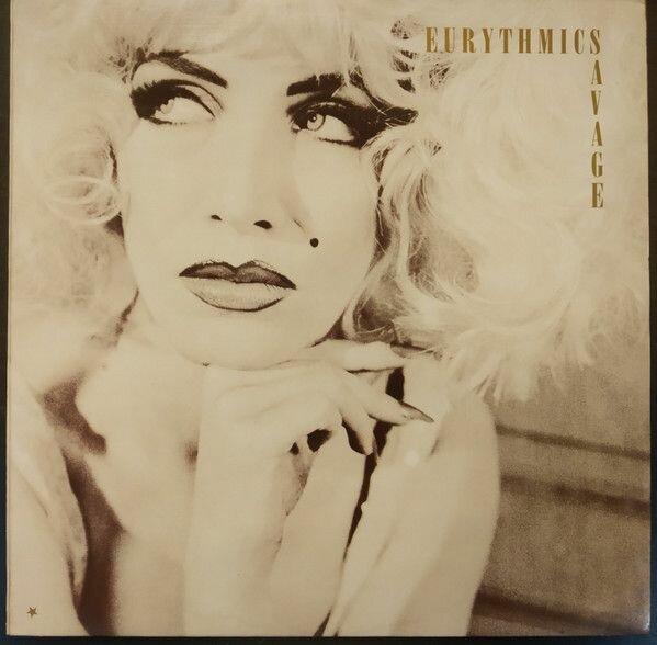 EURYTHMICS - Savage (NM/M), (LP, Germany, 1987г, Плакат) Винтажная Виниловая Пластинка
