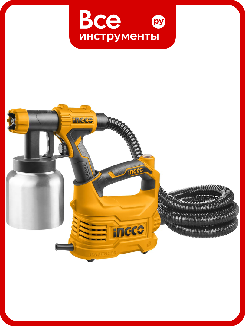 Краскопульт электрический INGCO INDUSTRIAL SPG5008-2
