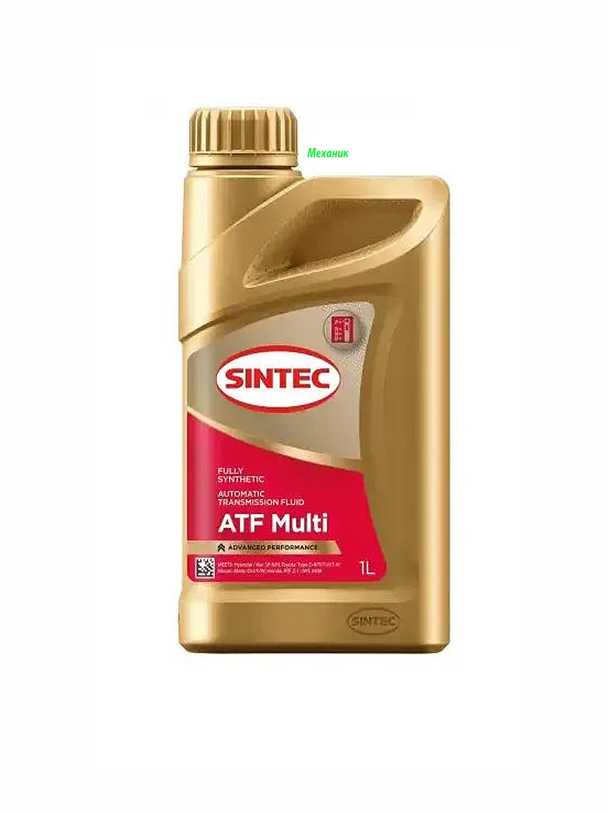 Масло трансмиссионное SINTEC "ATF Multi" sp3, синтетическое, для АКПП 1л