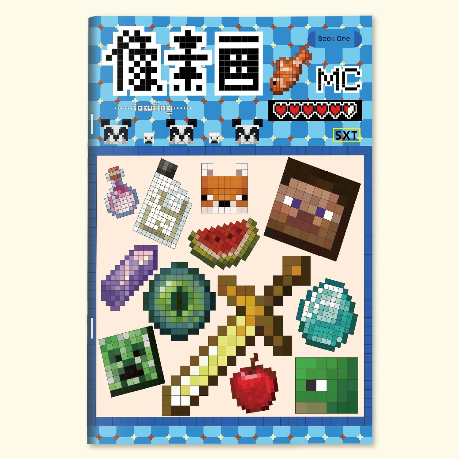 Книга для рисования и раскрашивания Minecraft MC 3D, книга для пошагового обучения, книга для начинающих по рисованию
