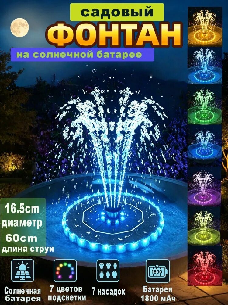 Фонтан садовый