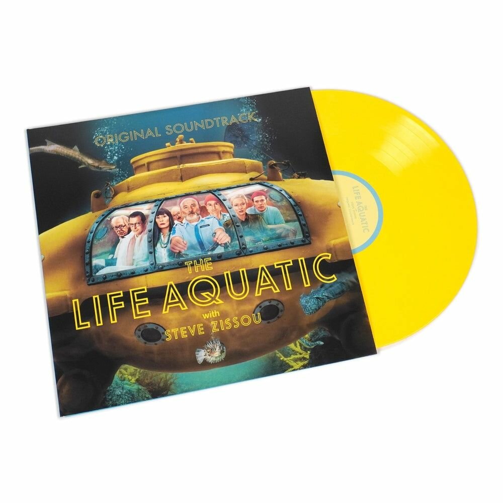 Виниловая пластинка OST 'The Life Aquatic With Steve Zissou' (2LP, 2025, Hollywood Records) yellow