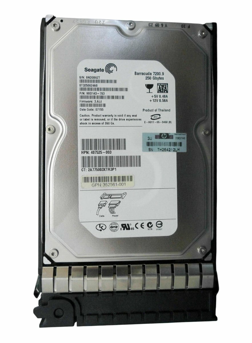 Жесткий диск HP 250Gb 7200 SATA 3.5" HDD