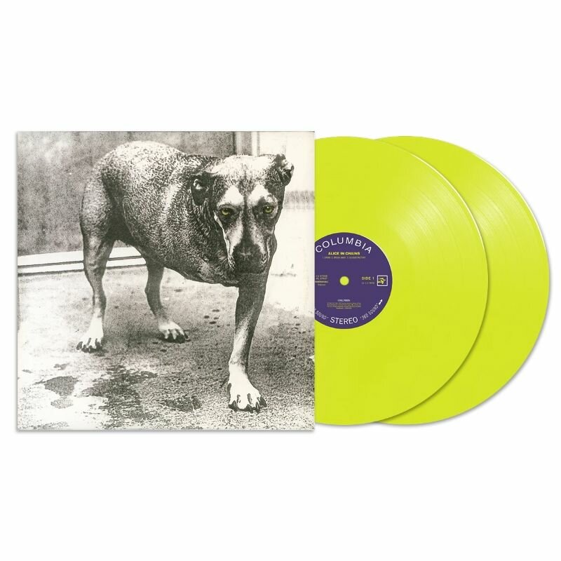 Виниловая пластинка Alice In Chains - Alice In Chains (2LP, 2026, Columbia) fluorescent yellow