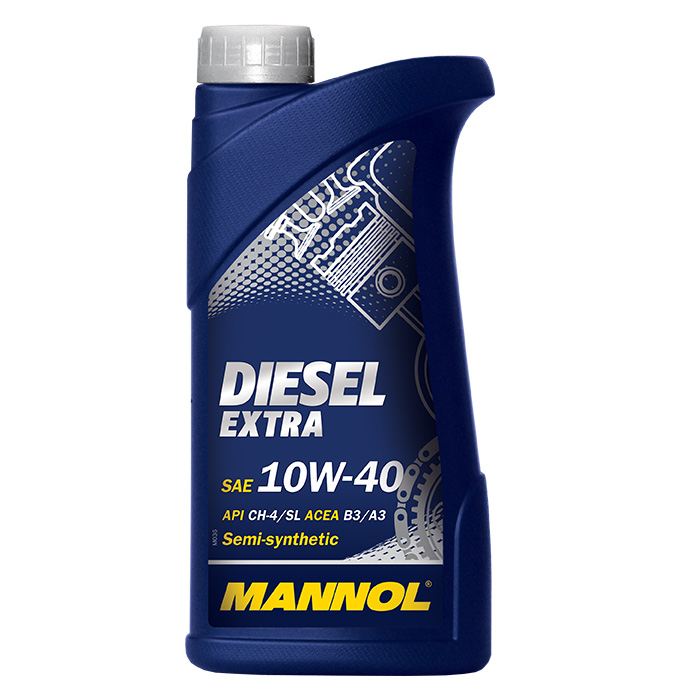 Масло моторное Mannol (SCT) diesel extra 10w40 (1л) ПолуСинтетика CH-4/SL
