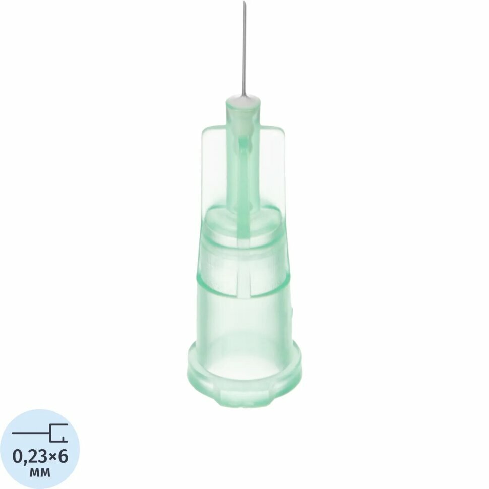 Игла инъекционная (для мезотерапии) 32G (0,23x6мм) Paramed 100 шт/уп, 2141307