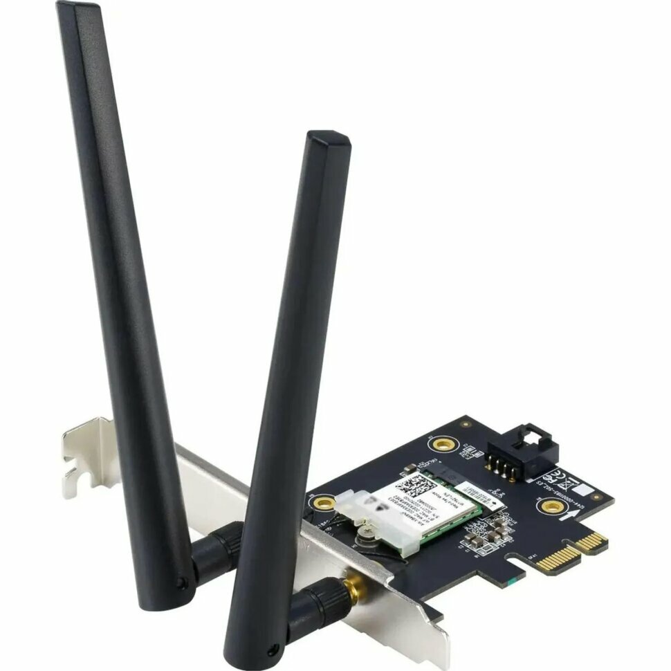 Сетевой адаптер Asus PCE-AX1800 Bluetooth 5.2/PCI Express, 2059750