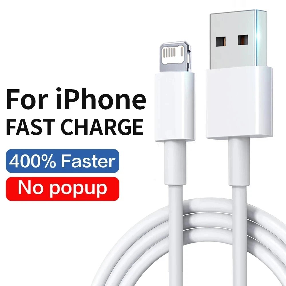 Зарядное устройство для быстрой зарядки, 60 Вт, кабель USB C для Apple iPhone 15 1m, USB Fast Charge
