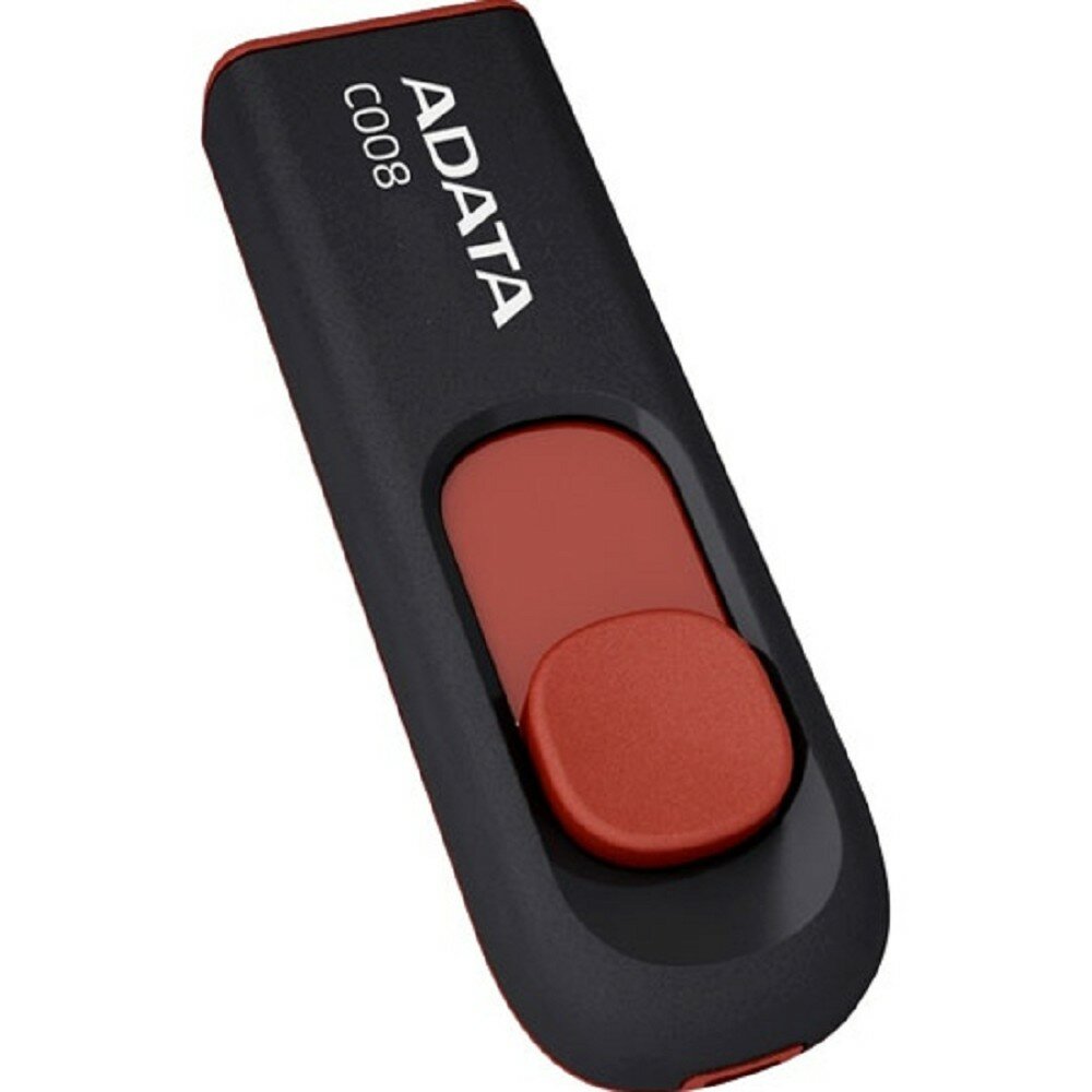 Флешка USB Flash A-Data AC008-64G-RKD, Черный 64 ГБ