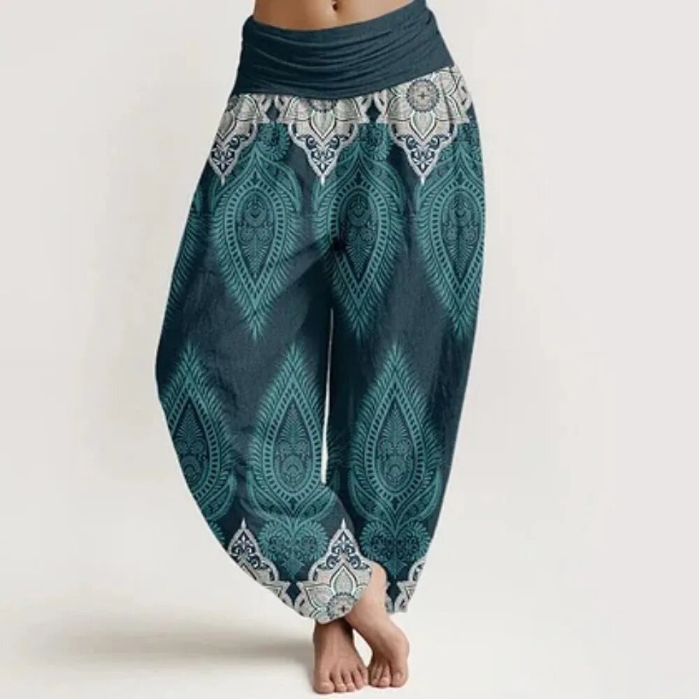 Женские шаровары SOSHIRL, принт paisley, размер S, цвет Pants 16