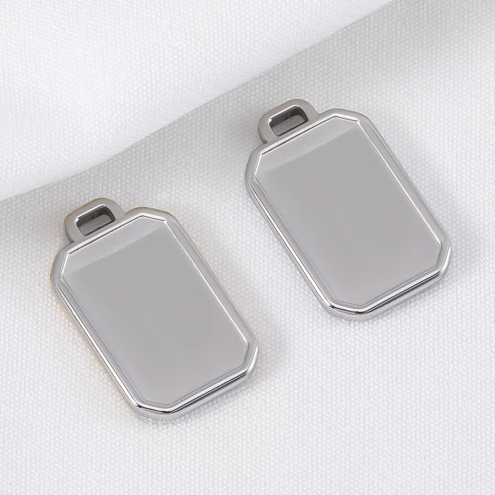 Заключения для украшений MINGXUAN из нержавеющей стали 18K p 12x21mm