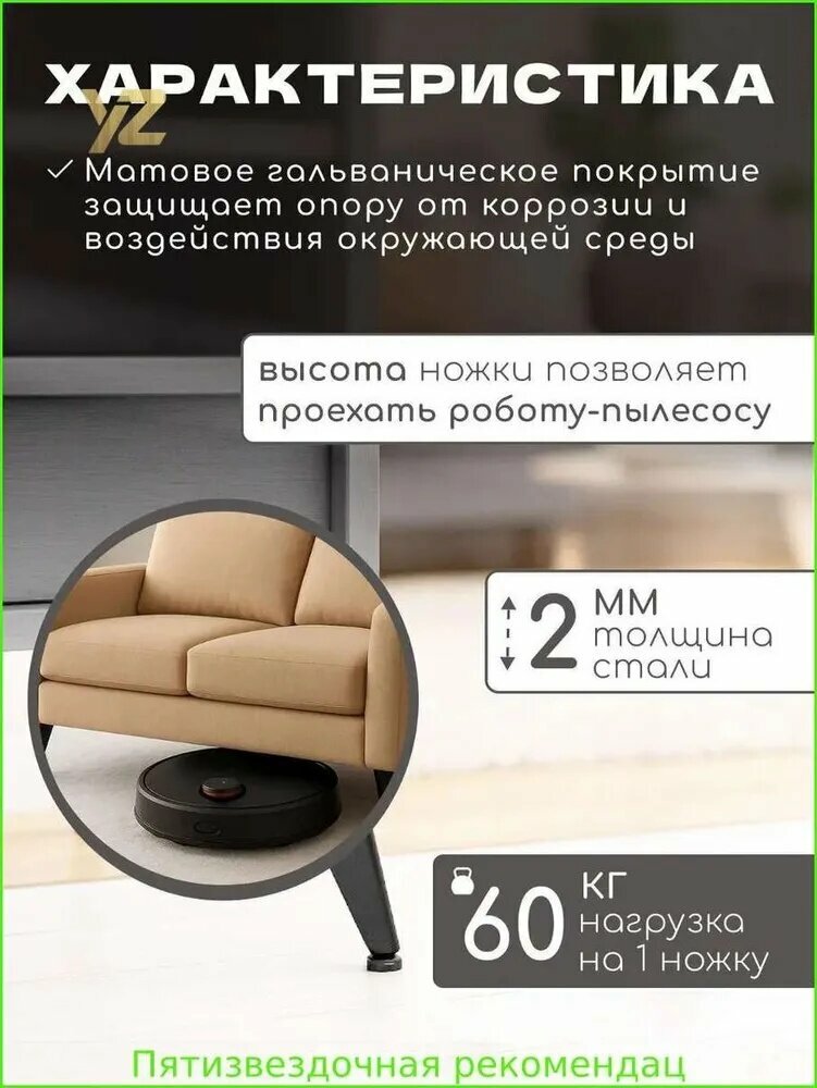 Ножка для мебели — фото 1