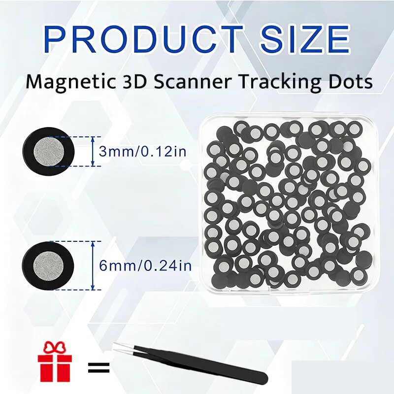 Магнитные 3D-маркеры Creality для 3D-сканирования 100 point