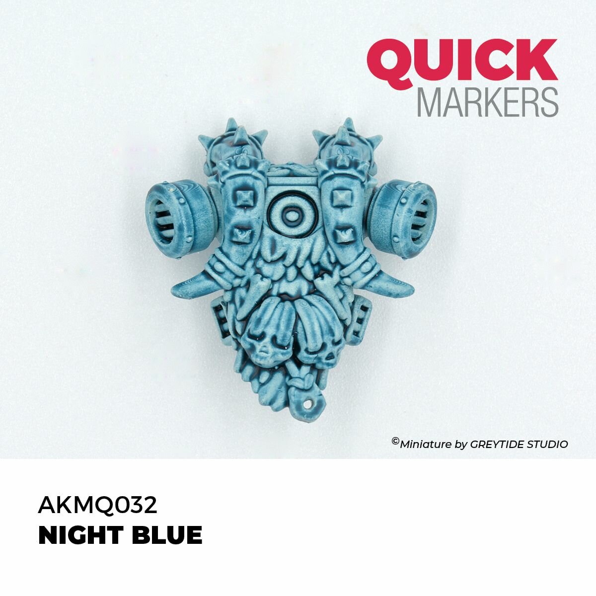 Маркер-кисть AK Night Blue - Quick Marker — фото 1